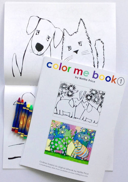 Color Me Book 1 Coloring Book Pack of 3 – Nettie Price Sparkling Art